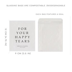 Happy Tears Tissue Packets | Wedding Tissues | for Your Happy Tears ...