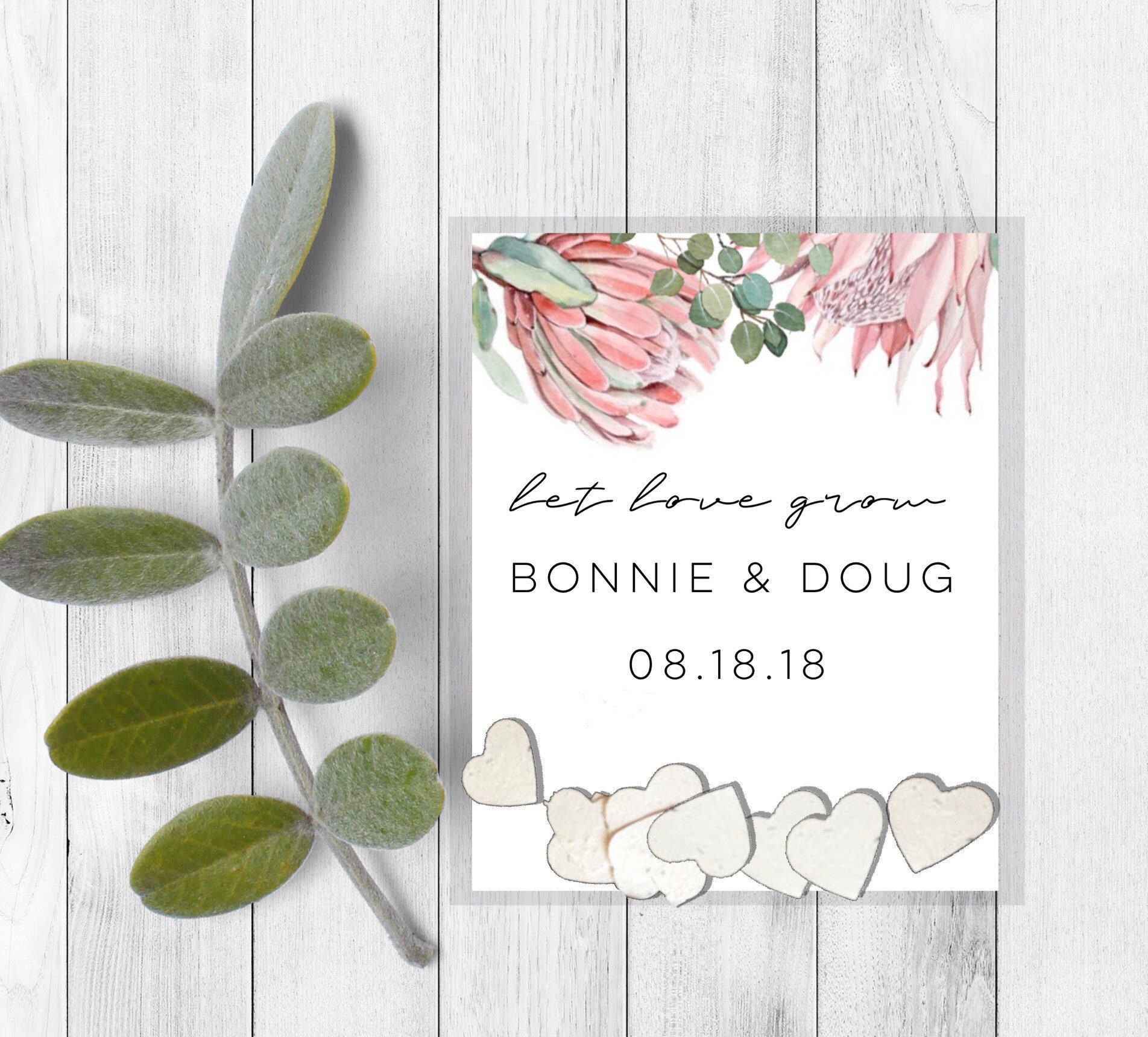 Protea Wedding Invitation-wedding Invitation Set-wedding - Etsy