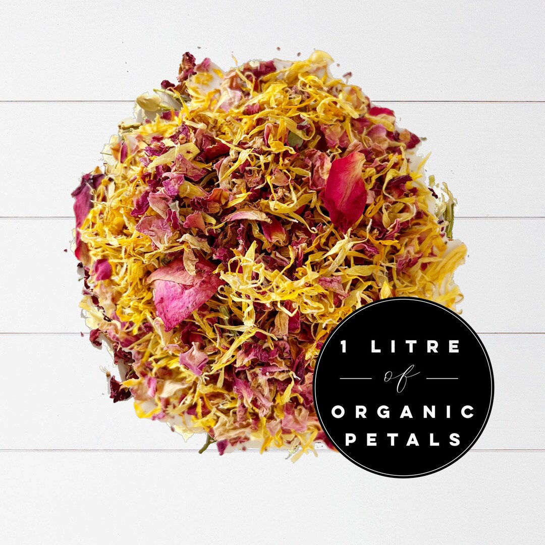 1 Litre Flower Confetti-biodegradable Confetti-dried Flower Wedding ...