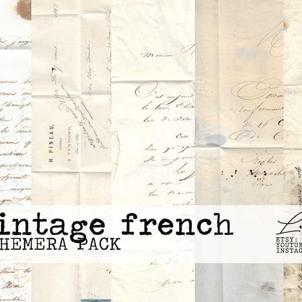 French Letters - Etsy
