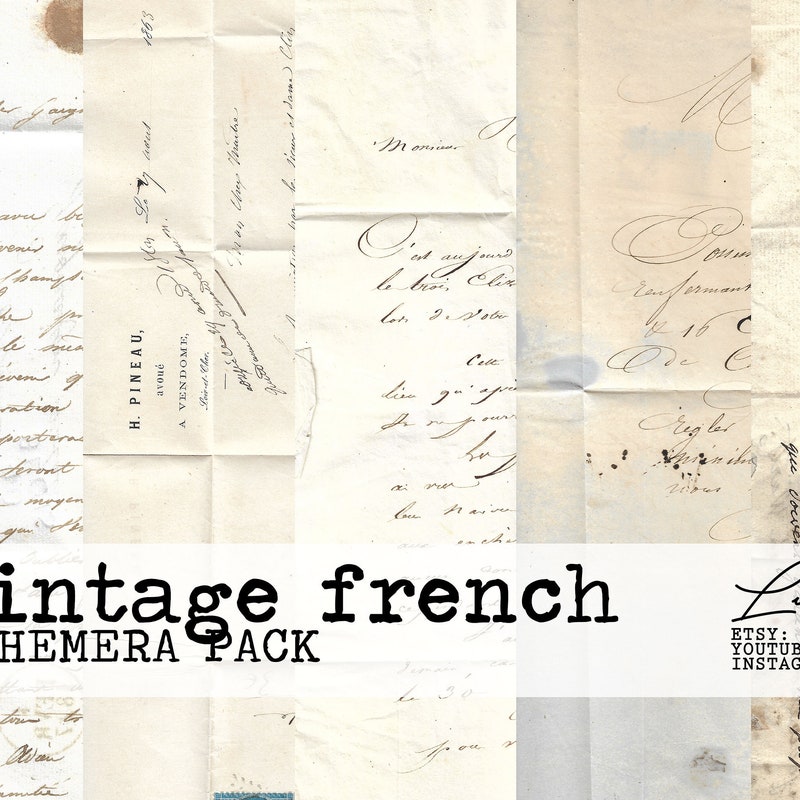 French Letters - Etsy