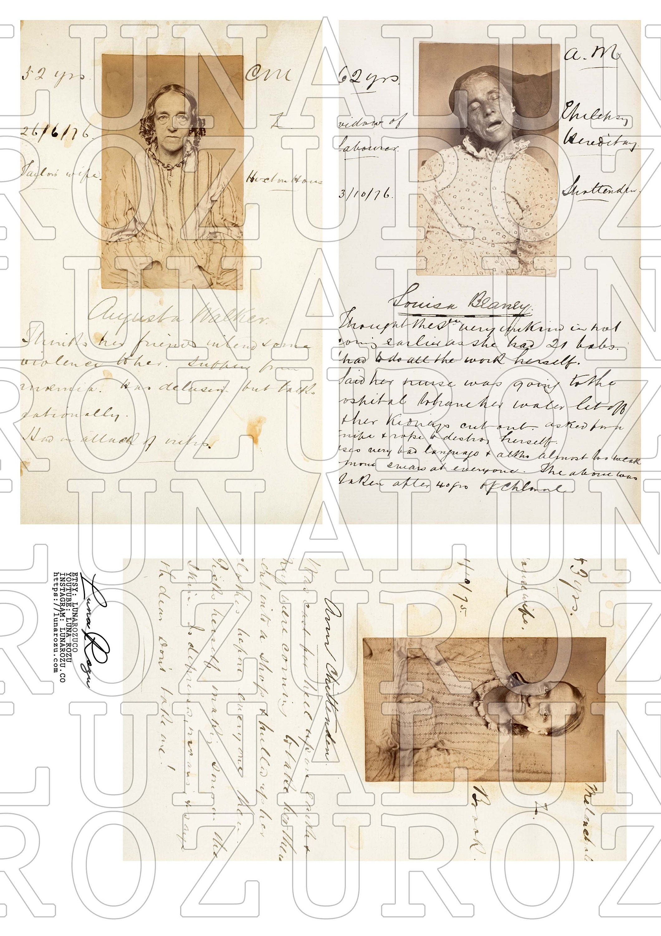 Digital Download Vintage Crime Ephemera Pack - Etsy