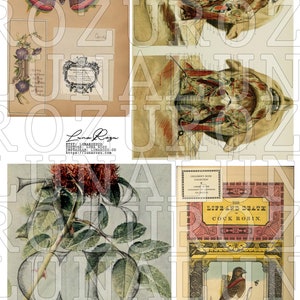 Digital Download Vintage Crime Ephemera Pack - Etsy