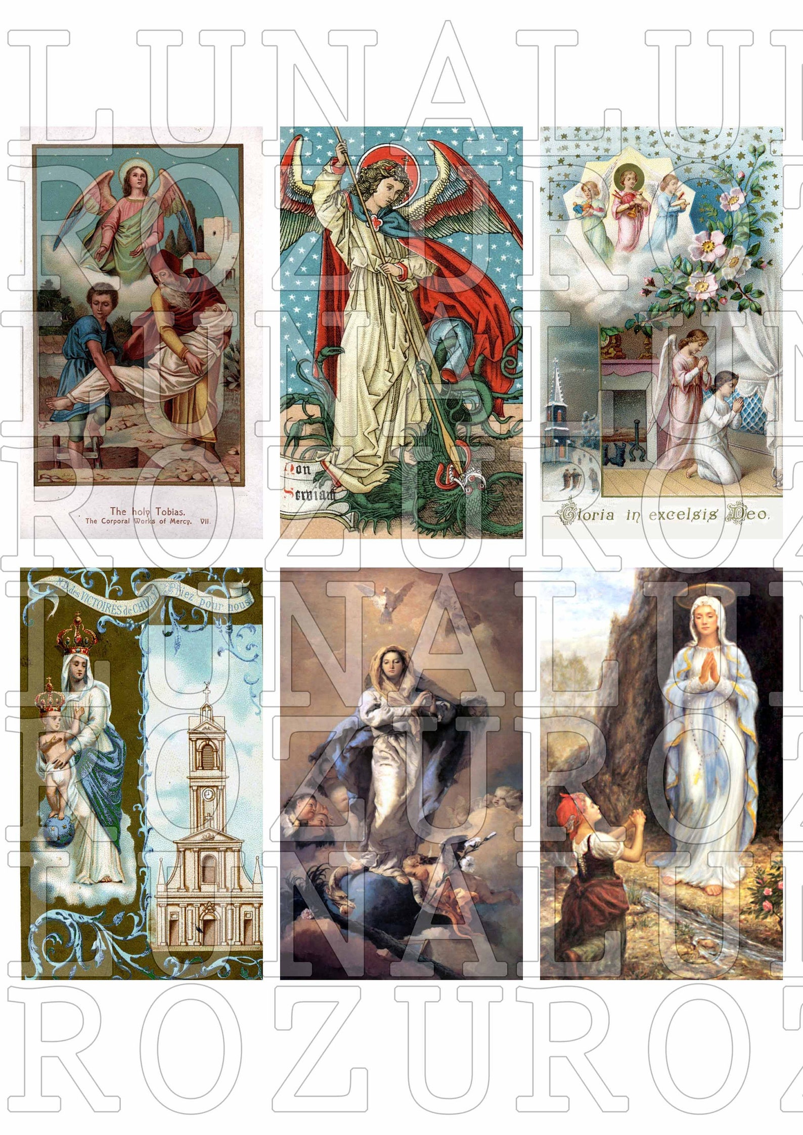 The Prayer (religious) Digital Vintage Ephemera Pack - Etsy