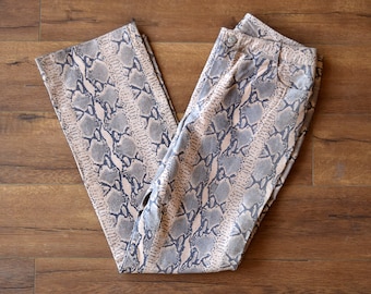 Snakeskin Pants - Etsy
