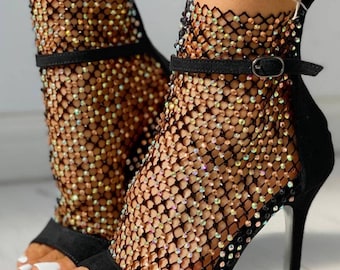 Mesh Heels | Etsy