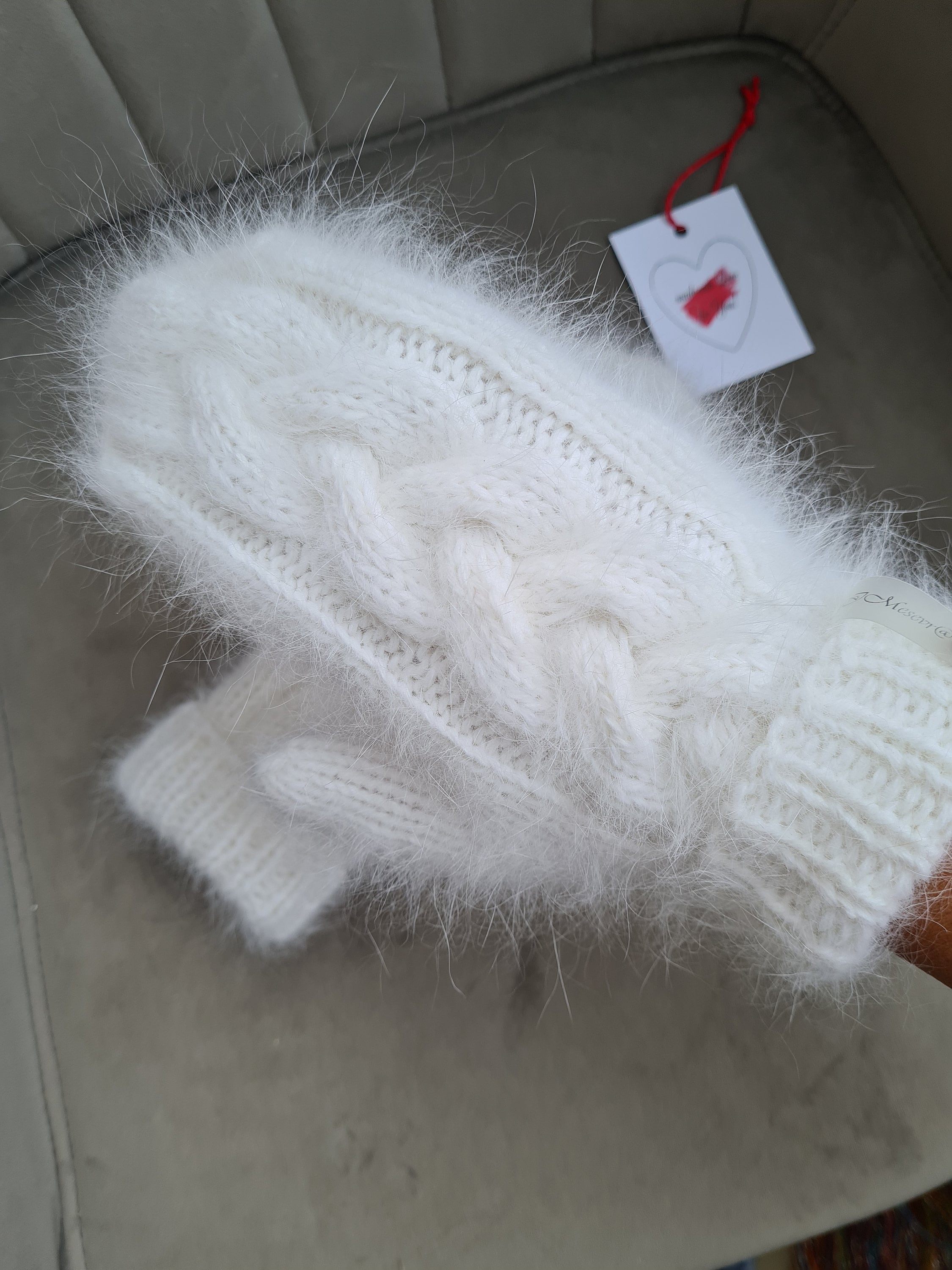 Hand Knit Mittens. Wool Mittens. Bernie Mittens. Winter Mittens. Warm ...