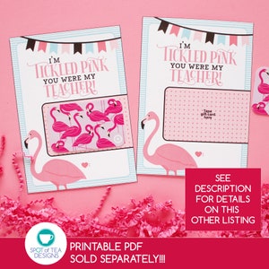Tickled Pink Teacher Appreciation Valentine's Day Tag Valentine's Day ...