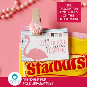 Beeing Awesome Teacher Appreciation Tag | Last Day of School Tag ...