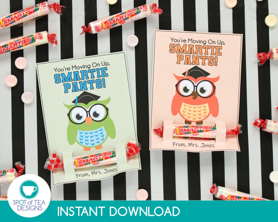 Last Day of School Smartie Pants Owl - Teacher Version | Last Day of ...