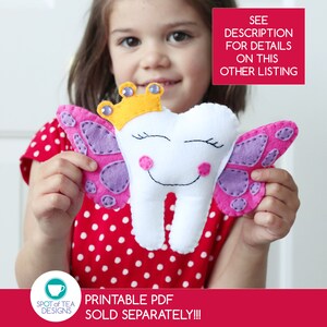Girl's Tooth Fairy Kit: Printable Letter, Chart, Receipt (PDF Instant ...