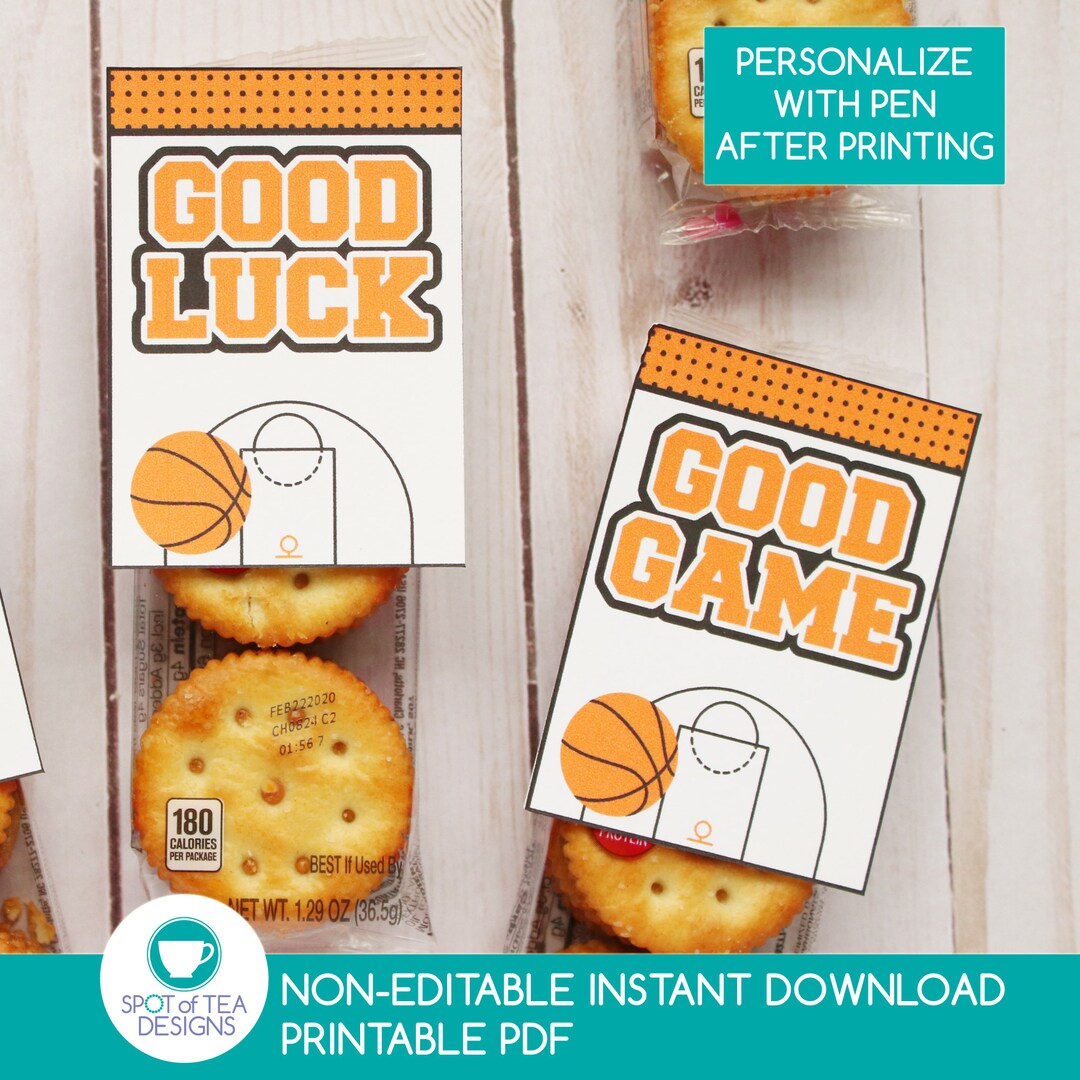 Good Game Basketball Favor Tags | Basketball Printables | Basketball ...