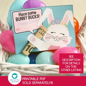 Easter Egg Hunt Tokens: Activity Coupons, Money Amounts (PDF Instant ...