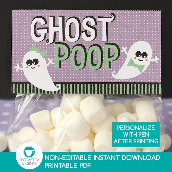 Ghost Poop - Etsy