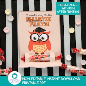 Last Day of School Smartie Pants Owl - Teacher Version | Last Day of ...