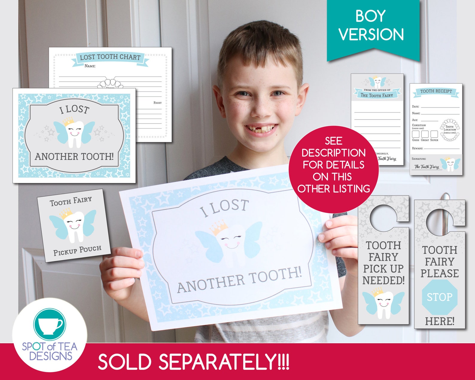 Tooth Fairy Kit Girl Tooth Fairy Printables Tooth Fairy - Etsy
