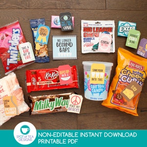 Braces off Gift Basket Printable Kit: Tween Braces Removal Care Package ...