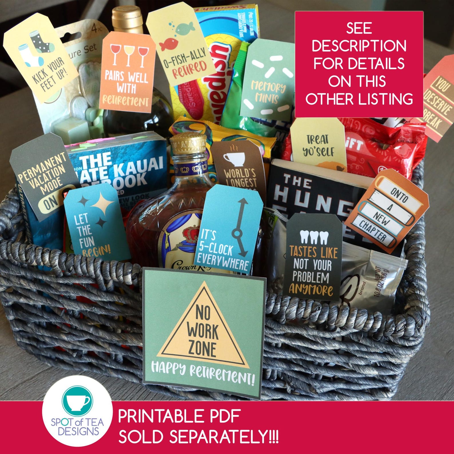 Braces off Gift Basket Printable Kit: Tween Braces Removal Care Package ...