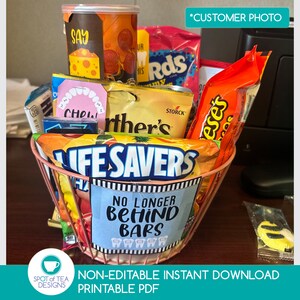 Braces off Gift Basket Printable Kit Tween Braces Removal Gift Braces ...
