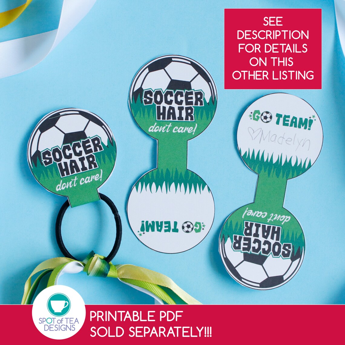 Great Season Soccer Favor Tags | Soccer Printables | Soccer Game Snack ...
