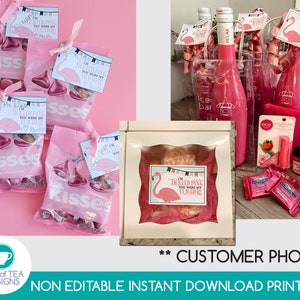 Tickled Pink Teacher Appreciation Tag | Last Day of School Tag ...