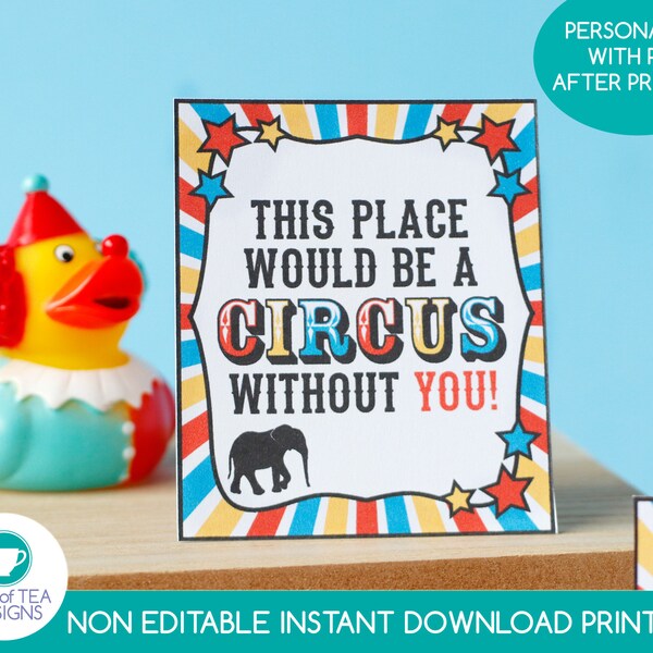 Teacher Appreciation Gift Flyer - Etsy