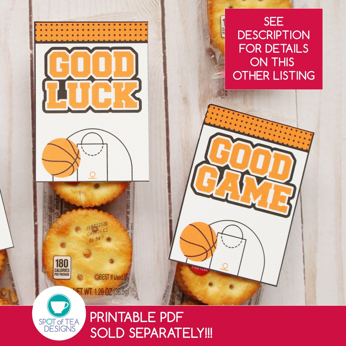 Slam Dunk Basketball Party Favor Tags (PDF Instant Digital Download) - Etsy