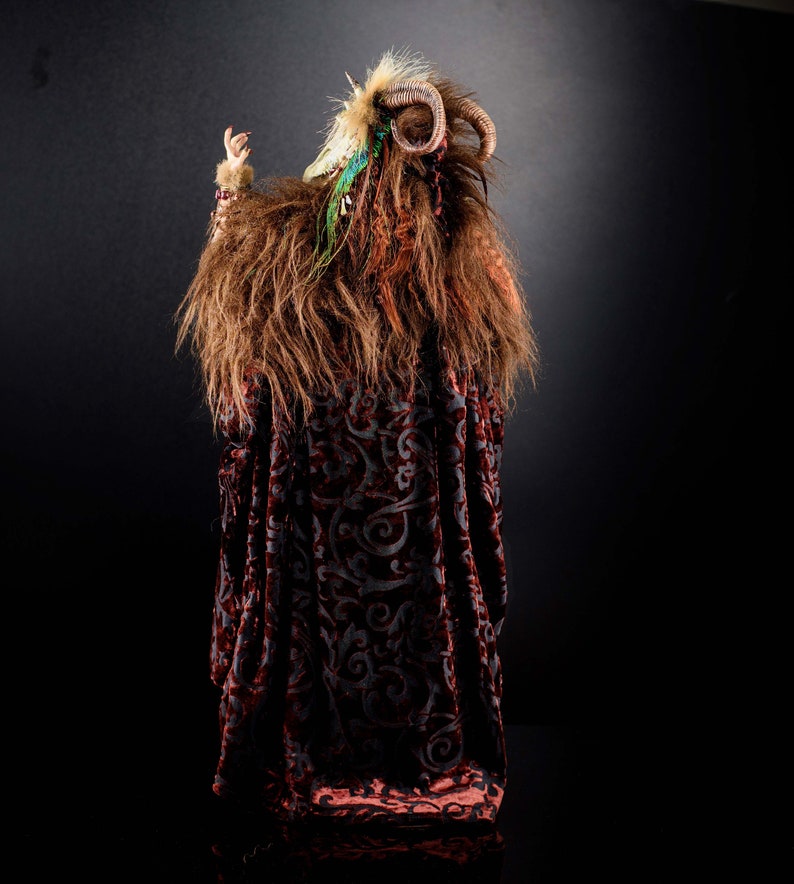 The Boneshaker A Forest Shaman OOAK Art Doll Sculpture - Etsy