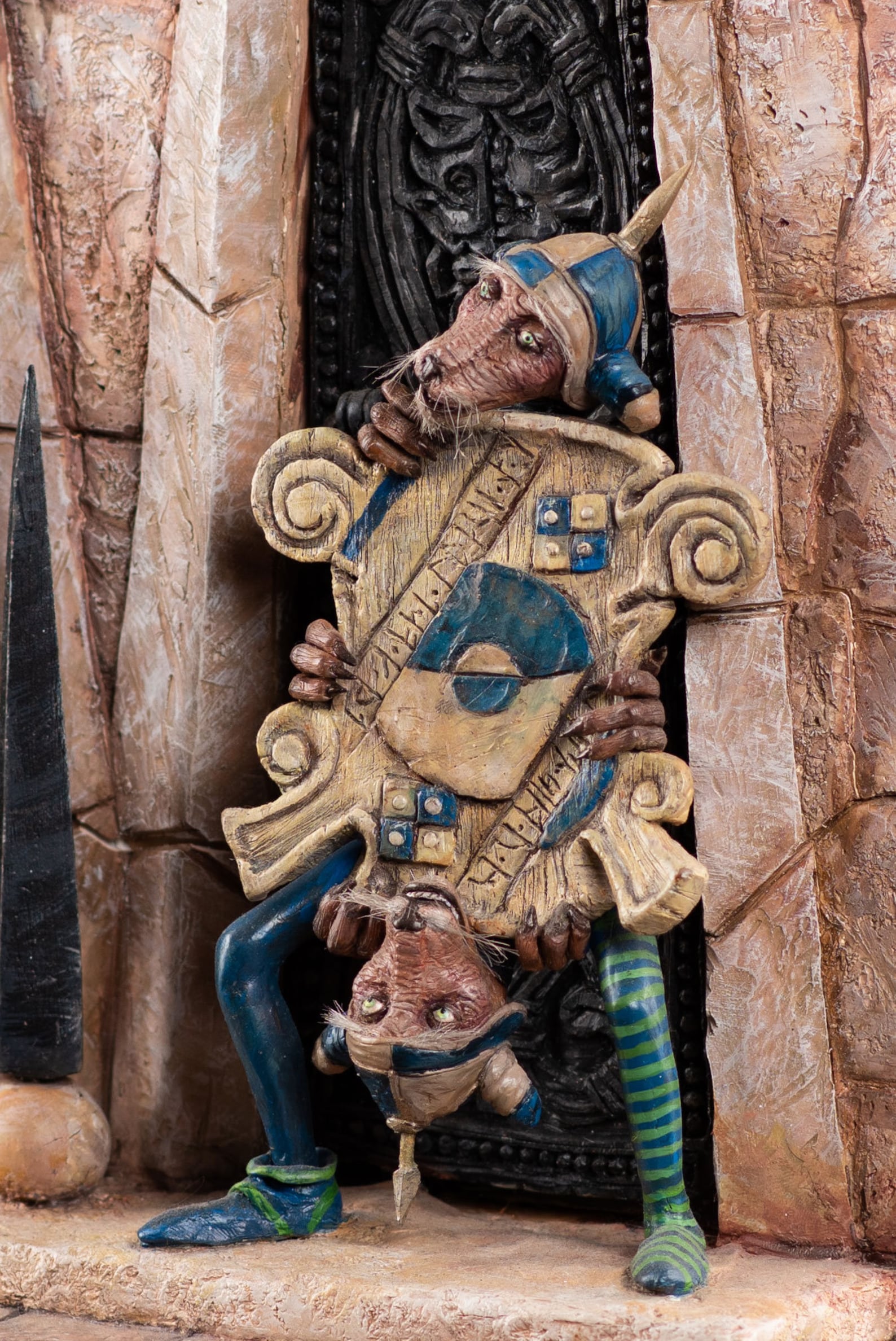 The Riddle Doors - Labyrinth - Alph and Ralph - Etsy