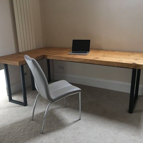 Urban-industrial Executive Desk - Etsy