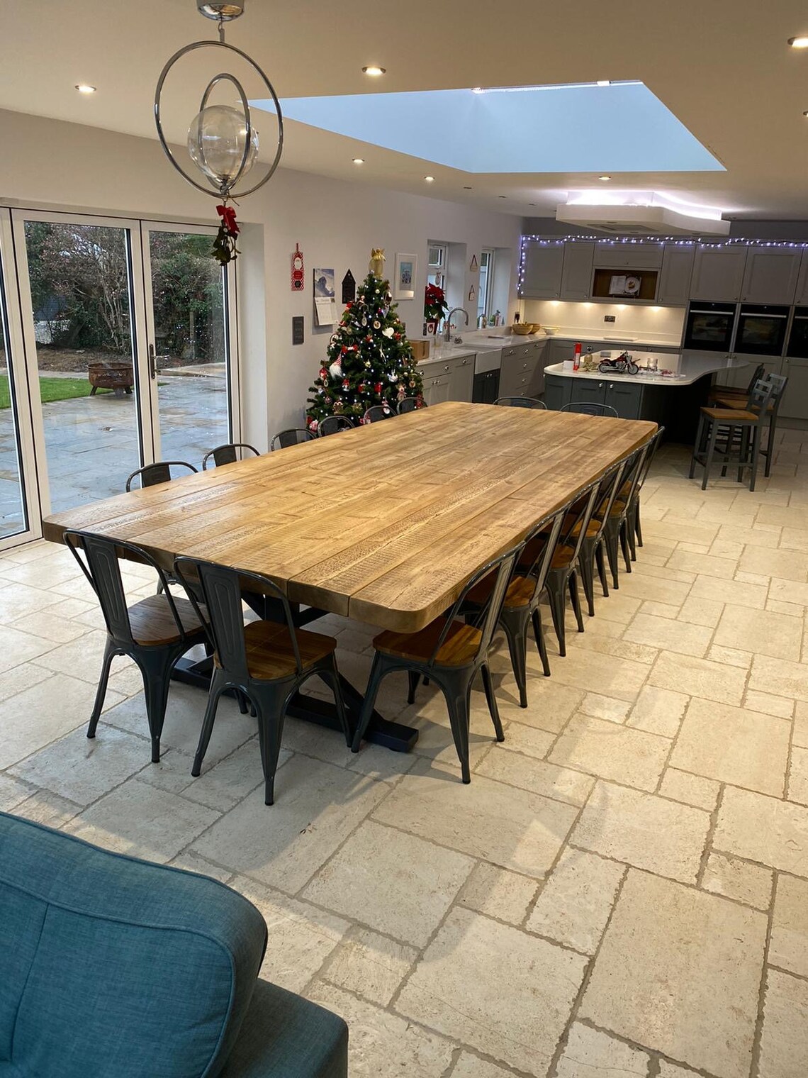Extra Large Industrial Style Conference Table - Etsy