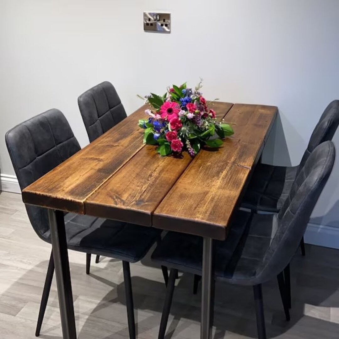 Handmade Dining Table Etsy