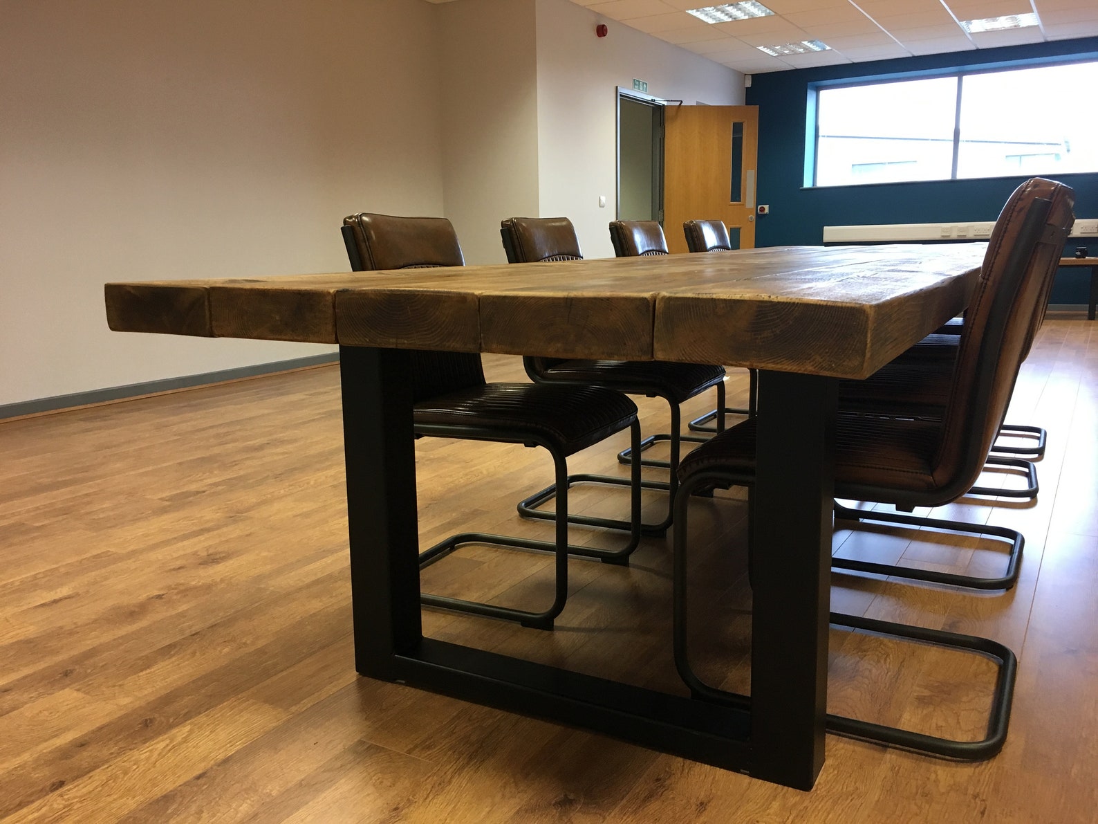 Extra Large Industrial Style Conference Table - Etsy