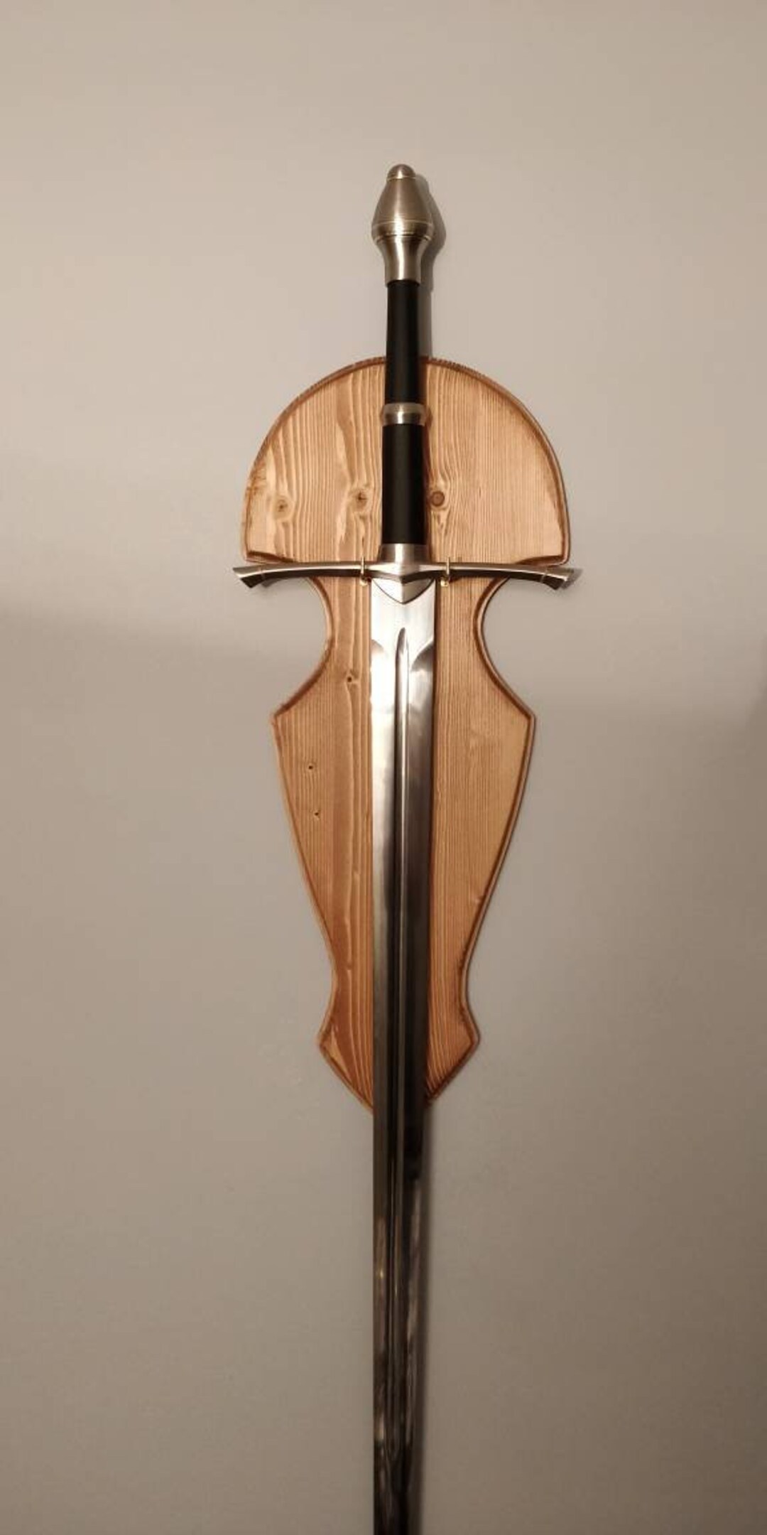 Wooden Handmade Sword Plaque Wall Hanger - Etsy New Zealand