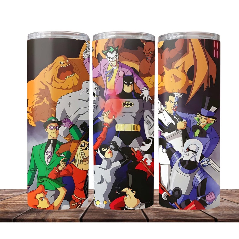 50 Super Hero Tumbler Bundle, Batman Bundle Digital Design, Cartoon ...