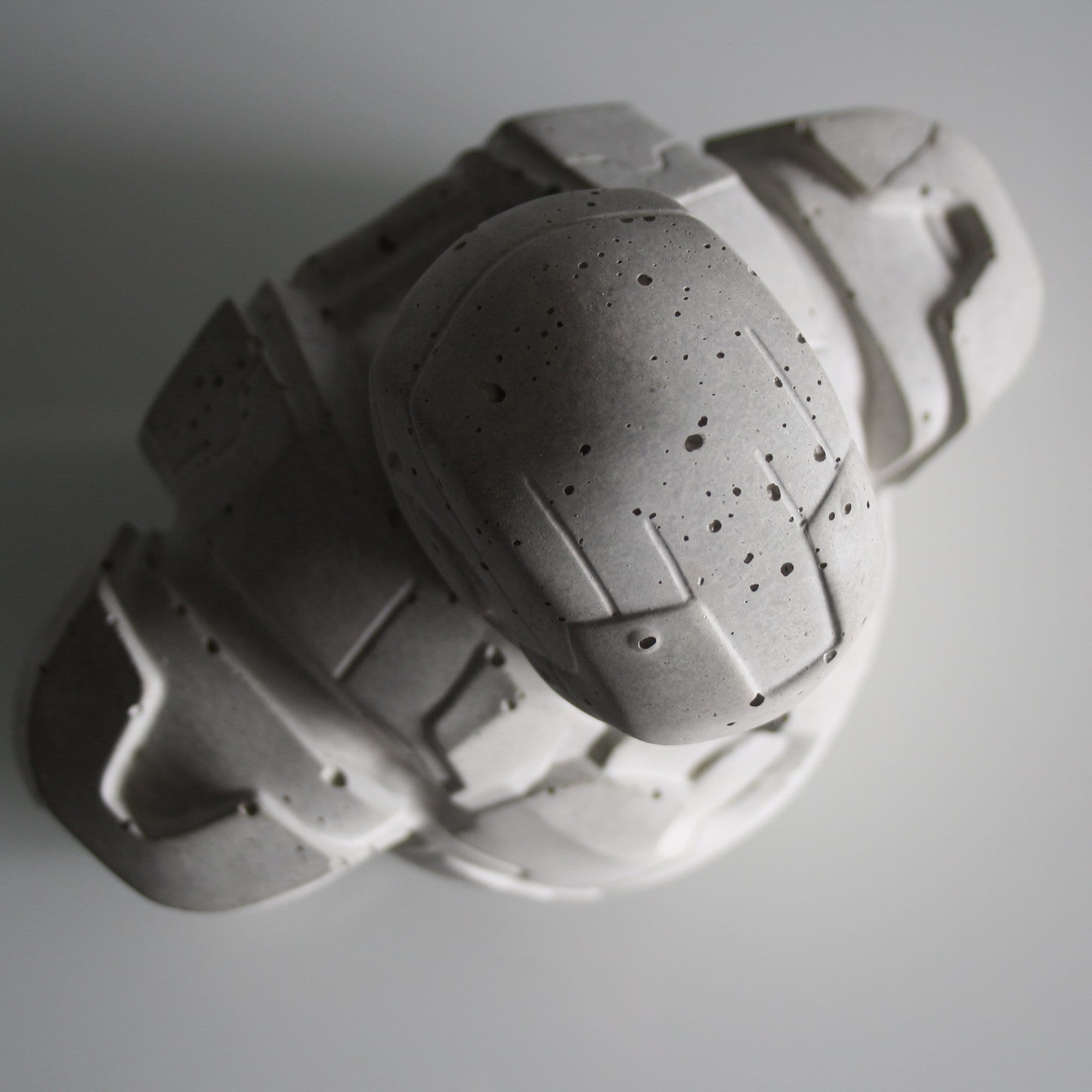 Concrete Iron Man Bust Marvel Collectibles Custom Man Cave - Etsy