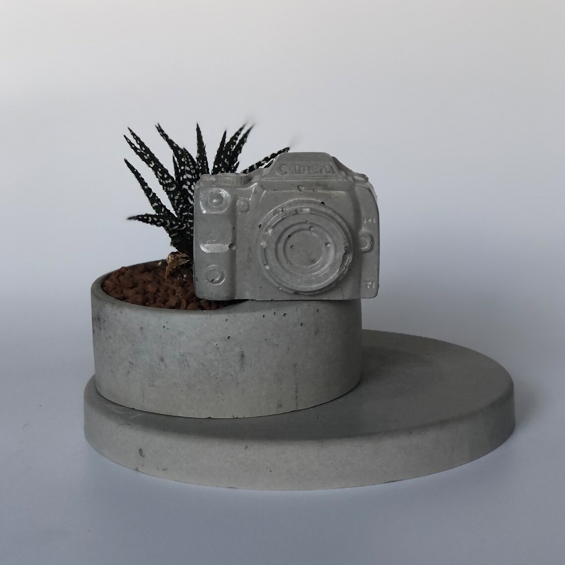 Concrete Camera Canon Mini Camera Decor Photographer Gift | Etsy