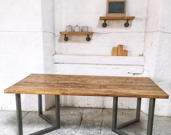 Rustic dining table | Etsy