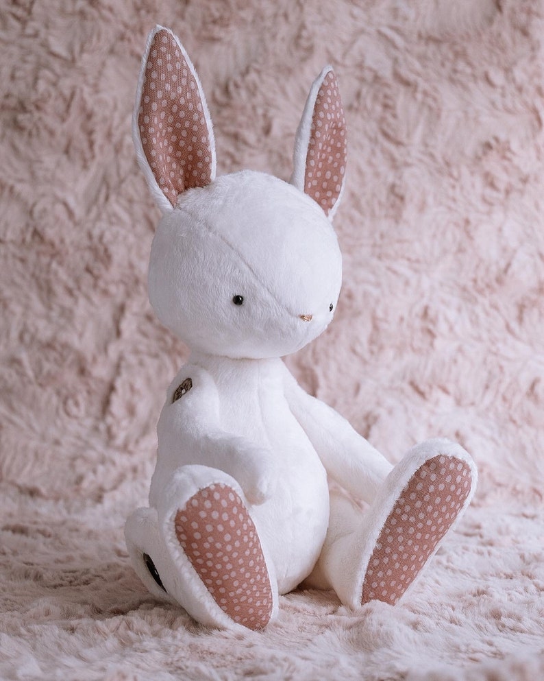 Plush Bunny Sewing Pattern and Instructions - Etsy