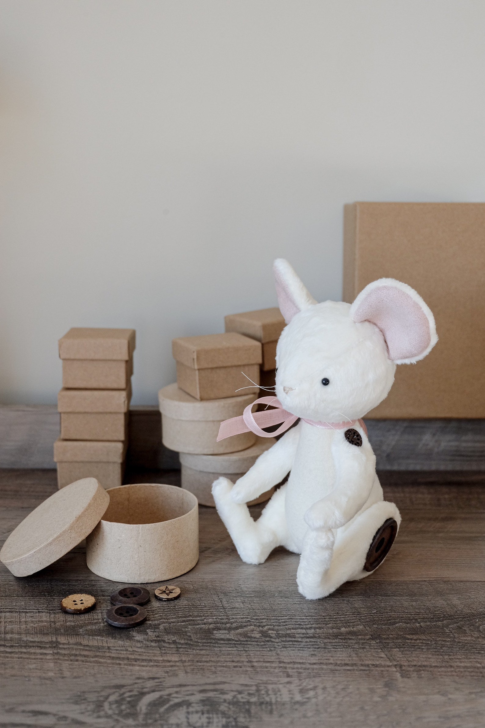 Plush Mouse Sewing Pattern and Instructions. | Etsy