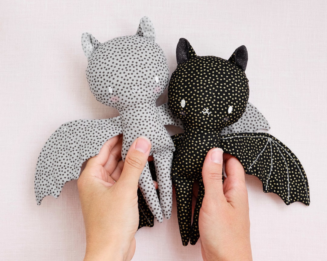 Bat Sewing Pattern 8" Tall (20cm) - Etsy
