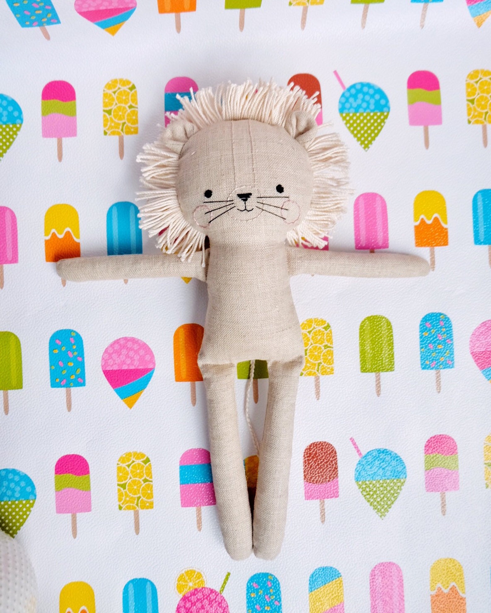 Sewing Pattern for Lion. 11 Tall | Etsy