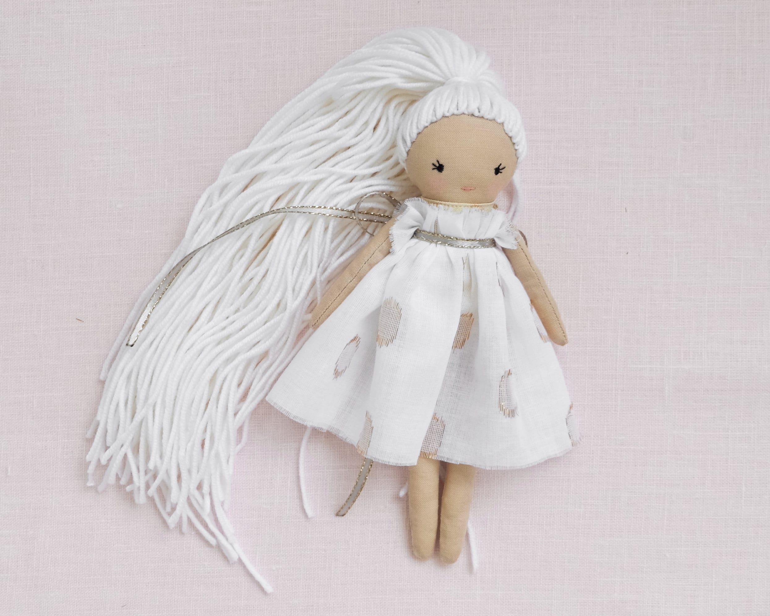 7.5" Rag Doll and Cardboard House Pattern and Detailed Instructions in ...