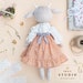 Goat Doll Sewing Pattern With Dress, Skirt, and Apron Patterns PDF - Etsy