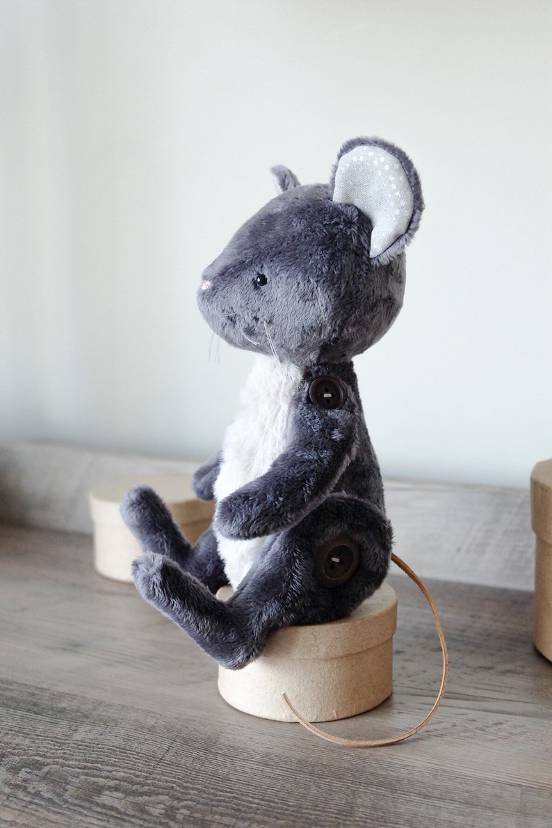Plush Mouse Sewing Pattern and Instructions. | Etsy