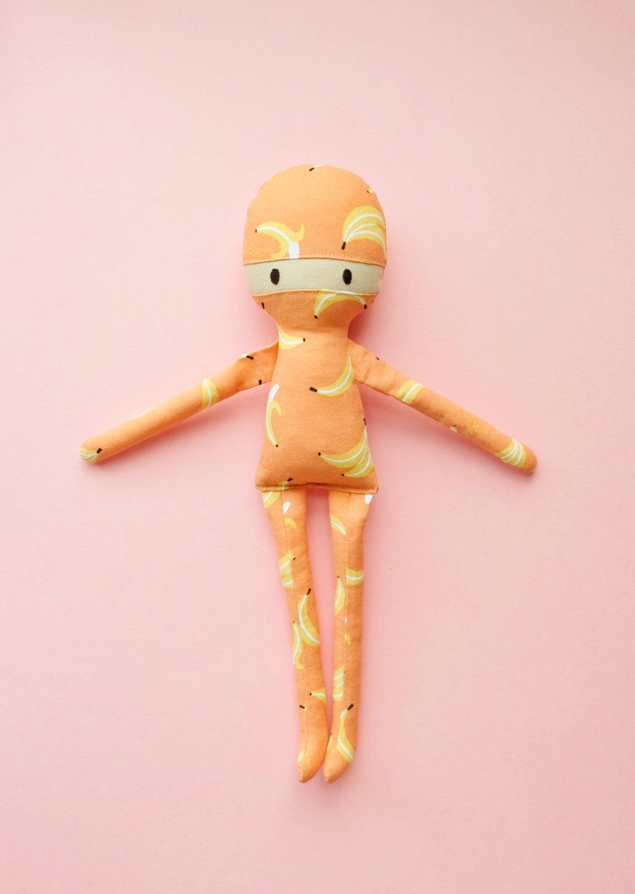 Ninja Sewing Pattern and Tutorial. 10.5 Tall 27cm - Etsy