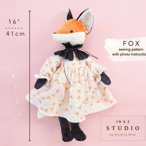 6 Sewing Pattern Bundle. Goat, Wolf, Squirrel, Hare, Deer, Fox - Etsy