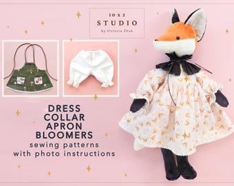 Dress, Skirt, Apron Sewing Pattern With Photo Instructions PDF for ...