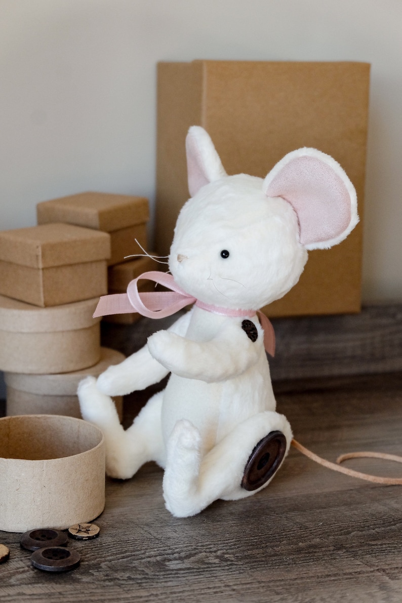 Plush Mouse Sewing Pattern and Instructions. | Etsy