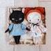 3 Pattern Bundle. Doll, Cat, Bat. - Etsy